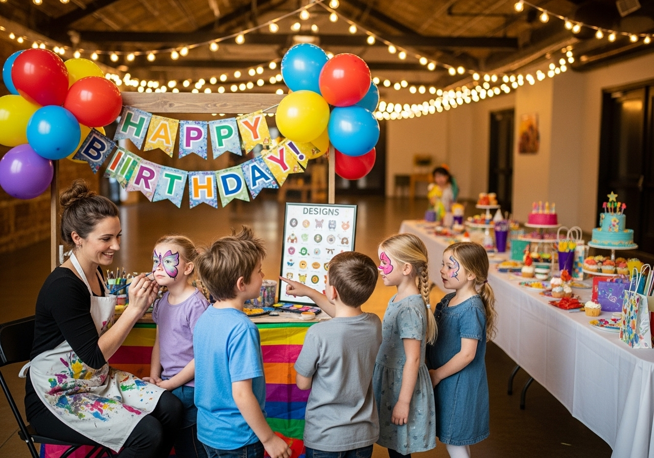 Happy Faces Belfast - Face Painter | Birthday Party Face Painting ...